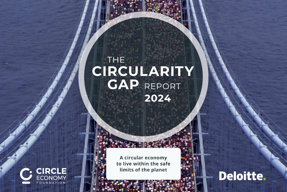 CIRCLE ECONOMY FOUNDATION “CIRCULARITY GAP REPORT 2024” - Centro Studi MatER